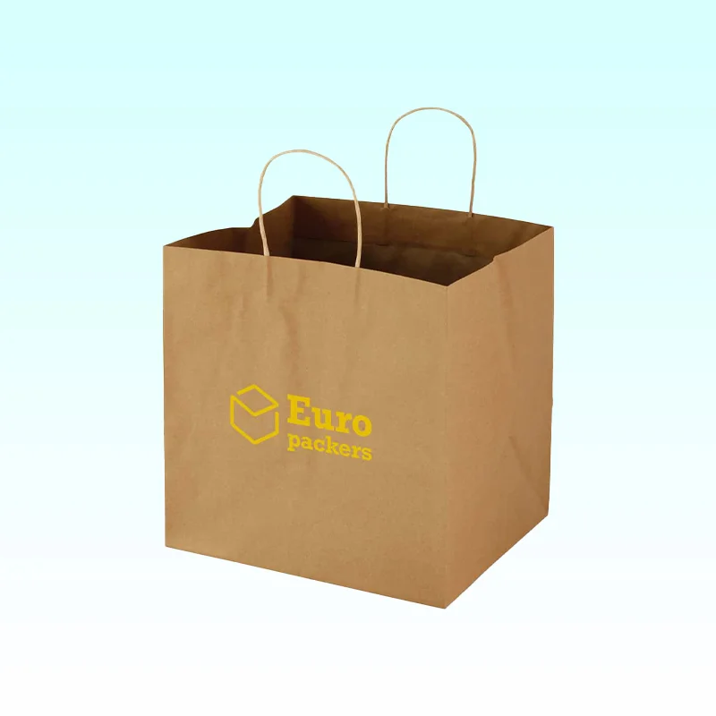 High-Quality Cardboard Bag with Handles - PerfectBoxSolution